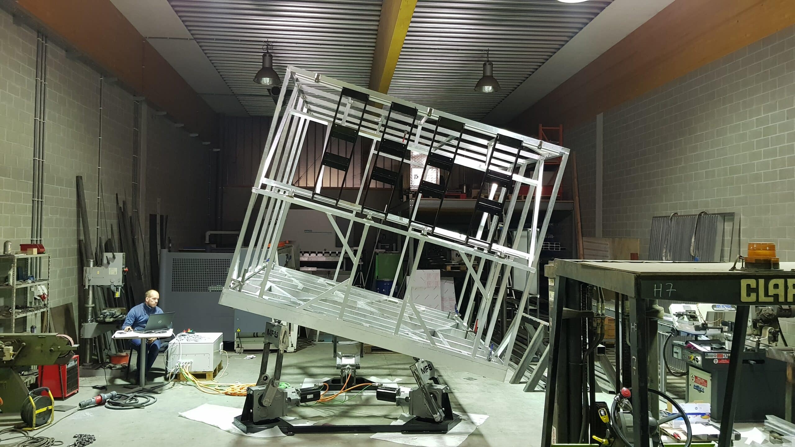 MOTION FOR SIMULATORS - 3DOF MOTION PLATFORMS & SYTEMS