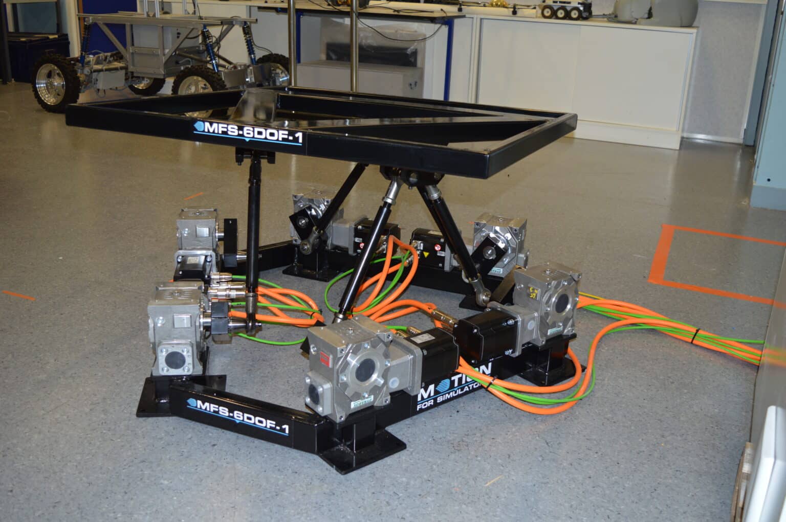 MOTION FOR SIMULATORS - 6DOF MOTION PLATFORMS