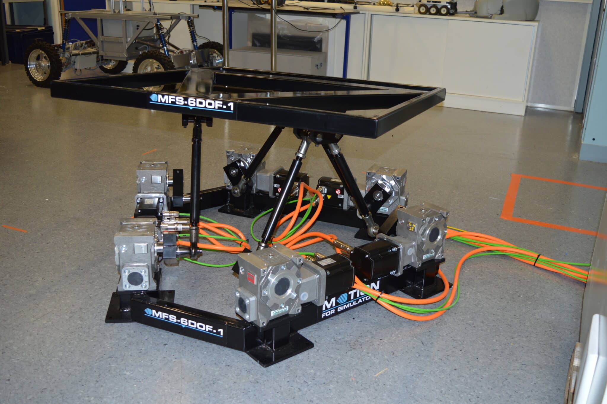 MOTION FOR SIMULATORS - 6DOF MOTION PLATFORMS