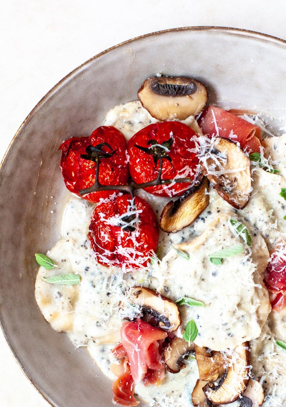 Paddestoel truffel ravioli | MyFoody