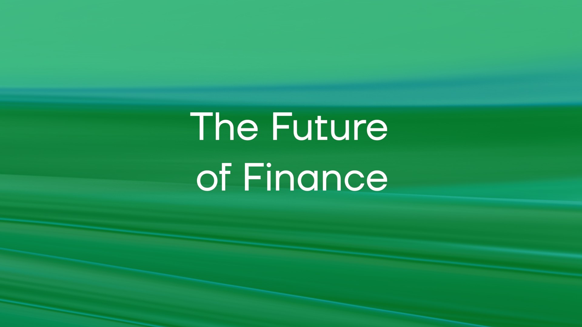 The Future of Regulation | Nordic Fintech Week