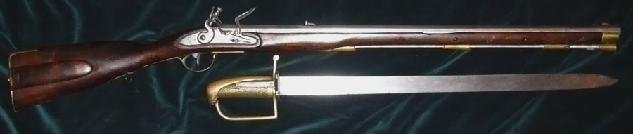 Norwegian military small-arms & blades » M1791 Jäger rifle