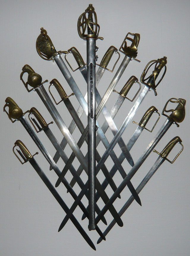 Norwegian military small-arms & blades » Danish/Norwegian swords 1700-1814