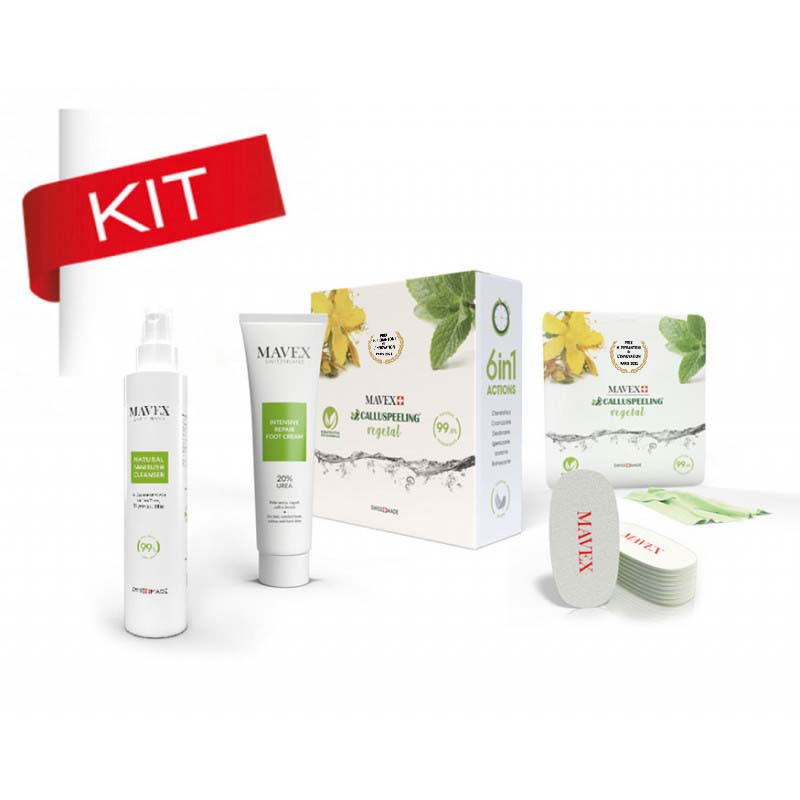SET CALLUSPEELING VEGETAL MAVEX NovoBeauty