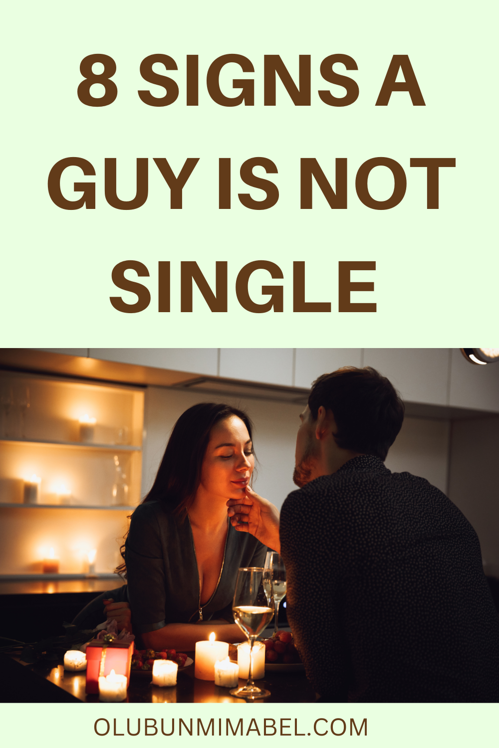 8 Obvious Signs He is Not Single You Should Not Miss - Olubunmi Mabel
