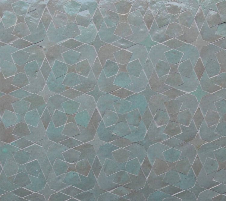 Zellige Casablanca Pattern 04 - Opus Artis