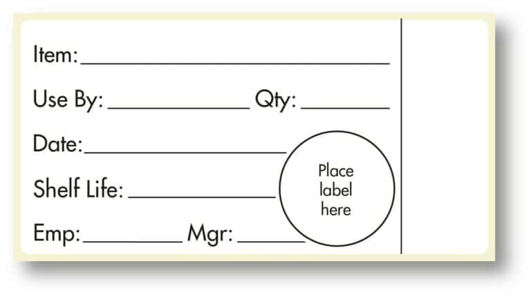Shelf life labels - PH Labels