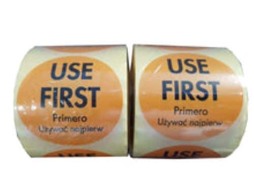 Use First Labels For Food Safety - PH Labels