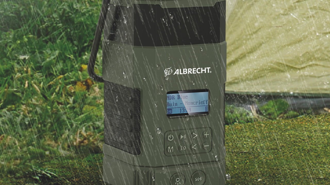 Albrecht Audio stellt das neue Notfall-Outdoor-Digitalradio DR 114 DAB+ ...