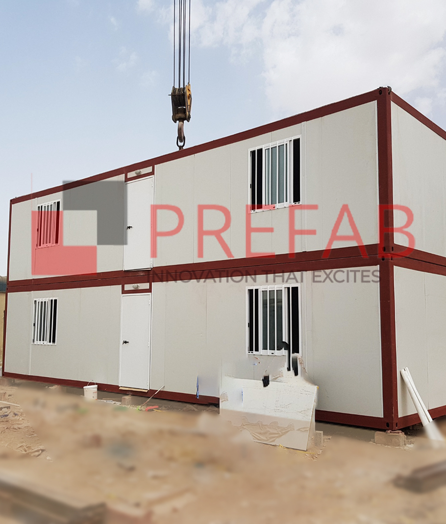 Office cont 20 ft with septic tank - Prefab