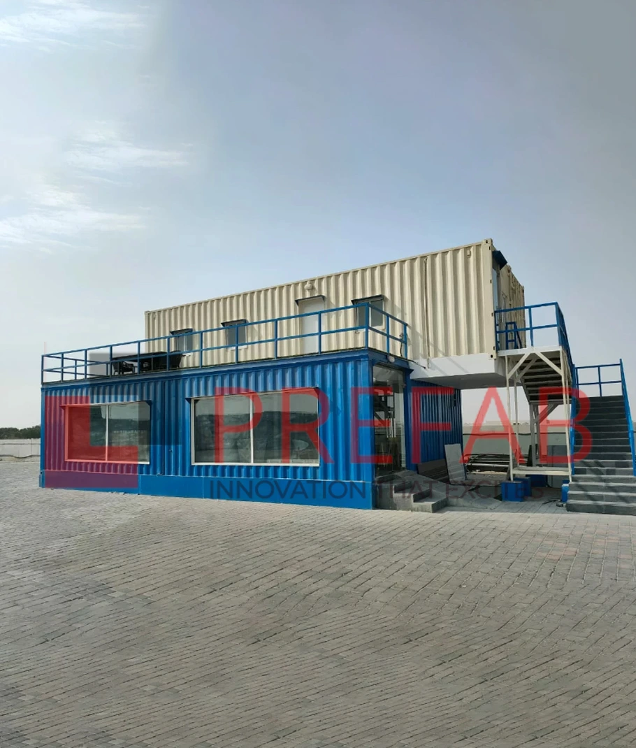 G+1 Showroom Containers PB45 - Prefab