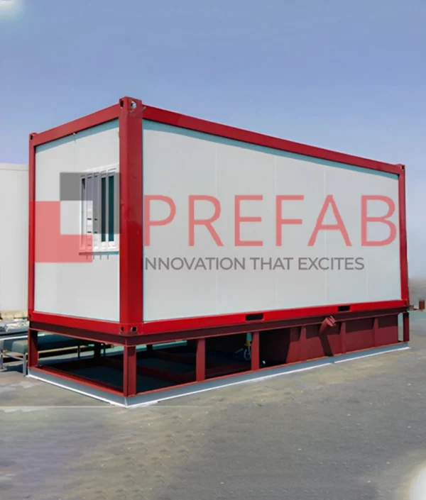 Modified office container with built in water & septic tank PB35 - Prefab