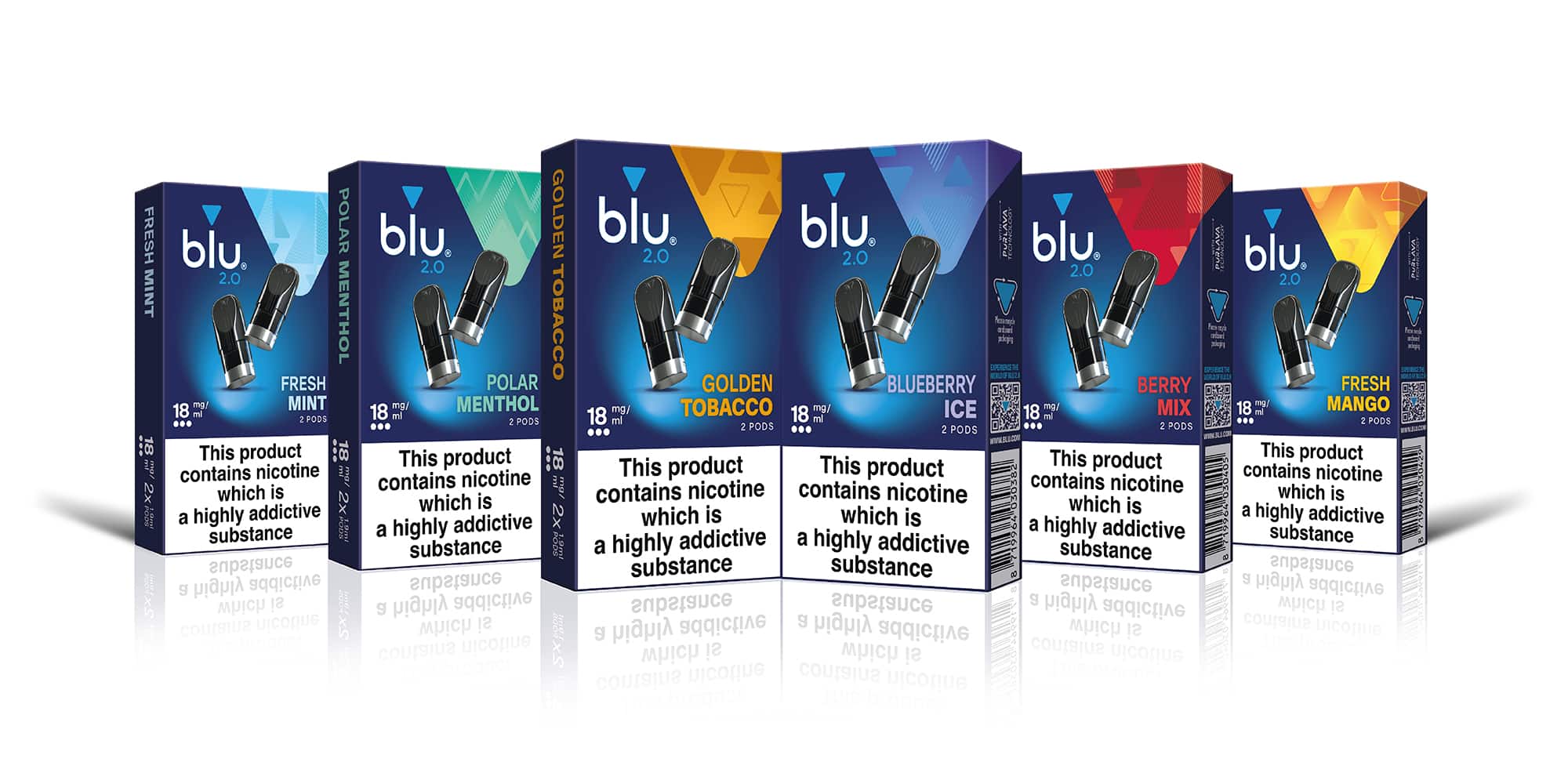 blu 2.0 Pods - Premier E-Cigs