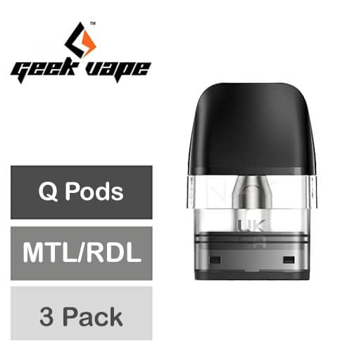 Geekvape Q Pods 3 Pack - Premier E-Cigs