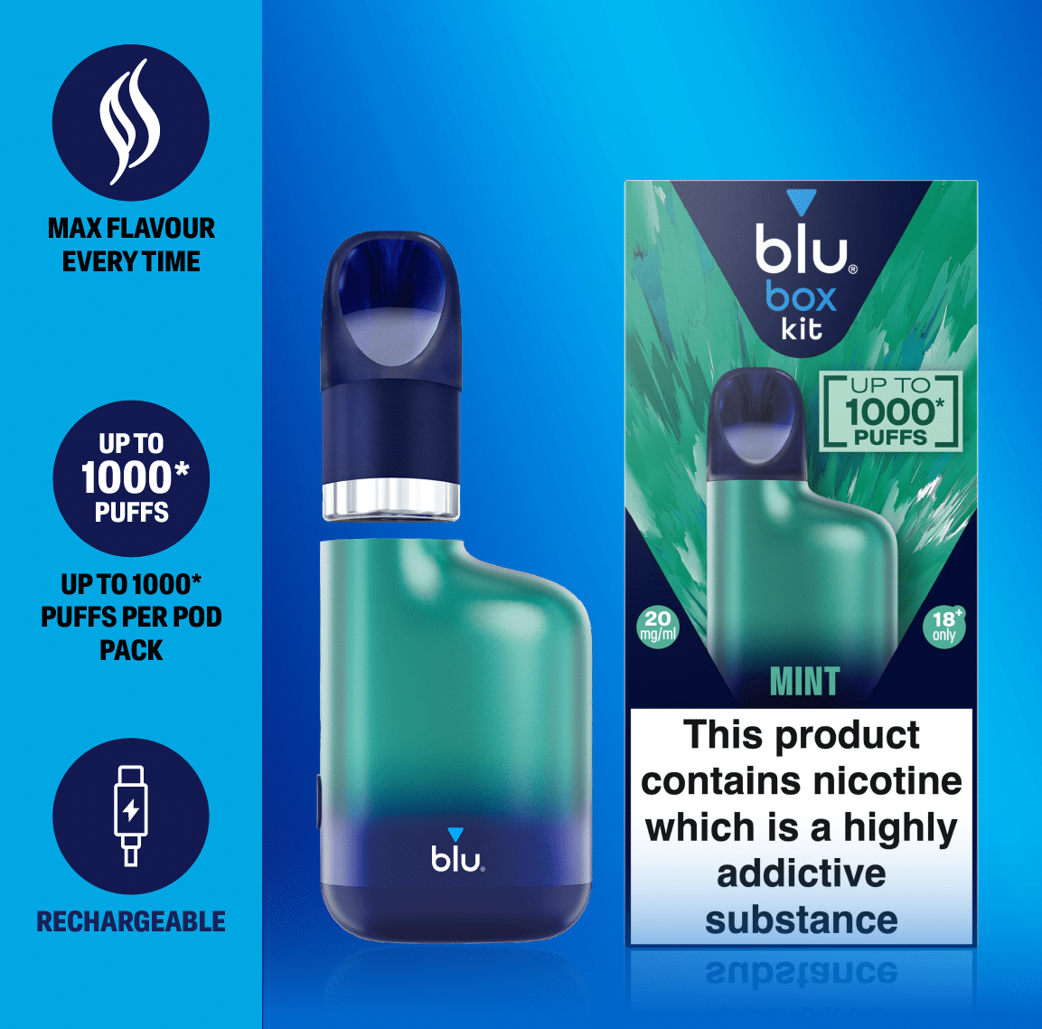 Blu Box Vape Kit - Premier E-Cigs