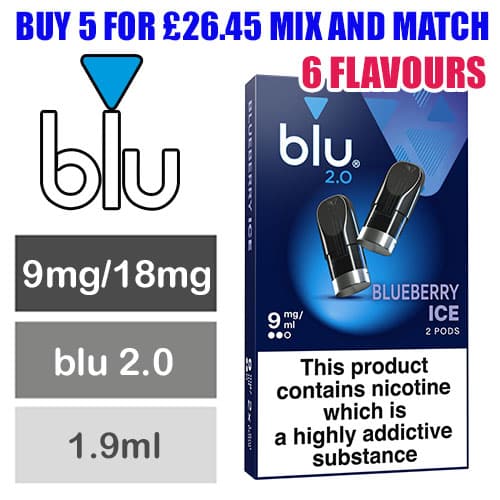 blu 2.0 Vape Device - Premier E-Cigs