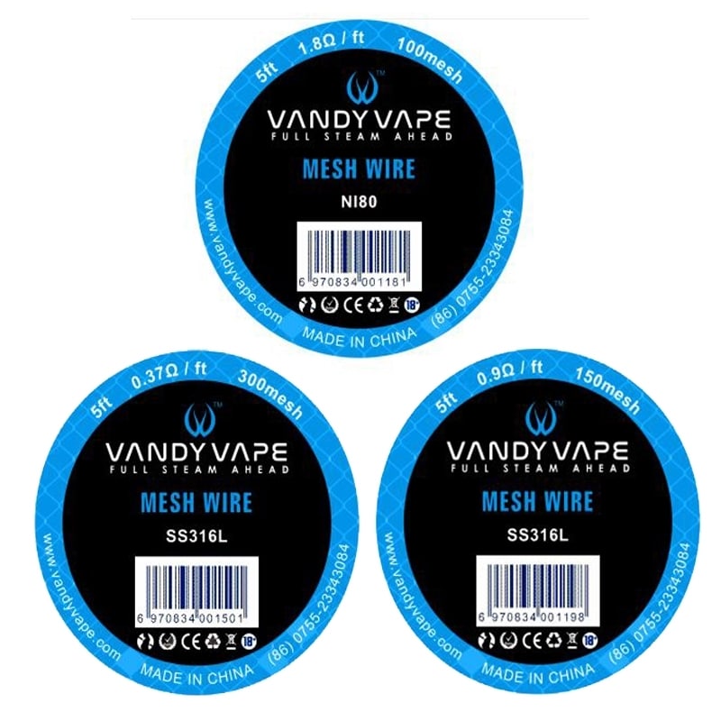 Vandy Vape Mesh Wire for Mesh RDA's - Premier E-Cigs