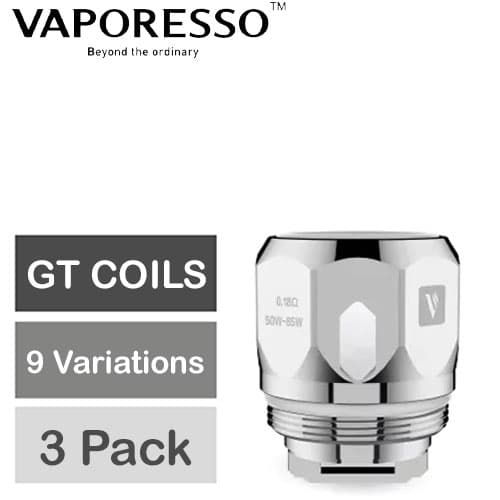 Vaporesso GT Coils (3 Pack) - £9.99 With Free UK Delivery