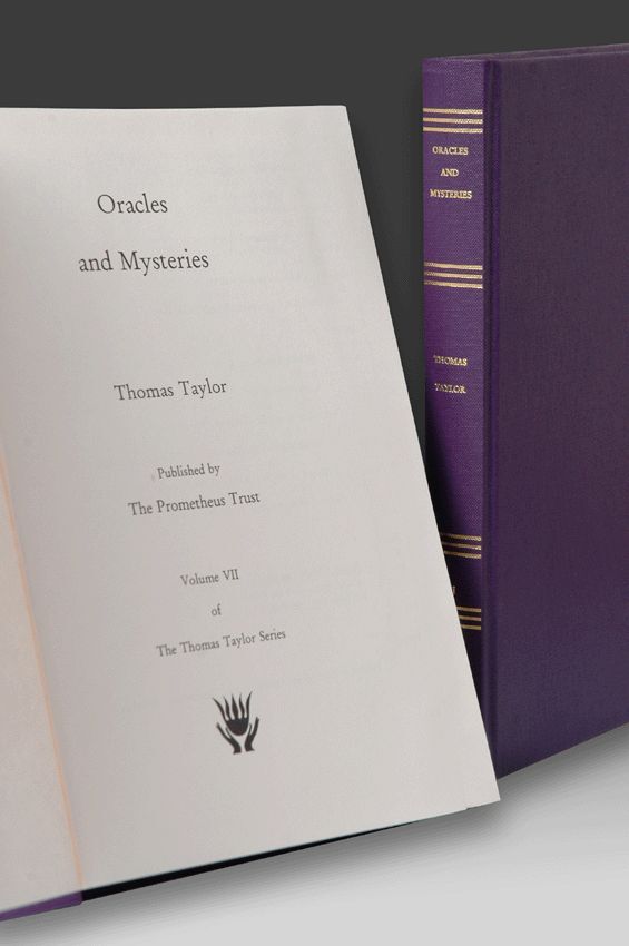 Oracles And Mysteries The Prometheus Trust