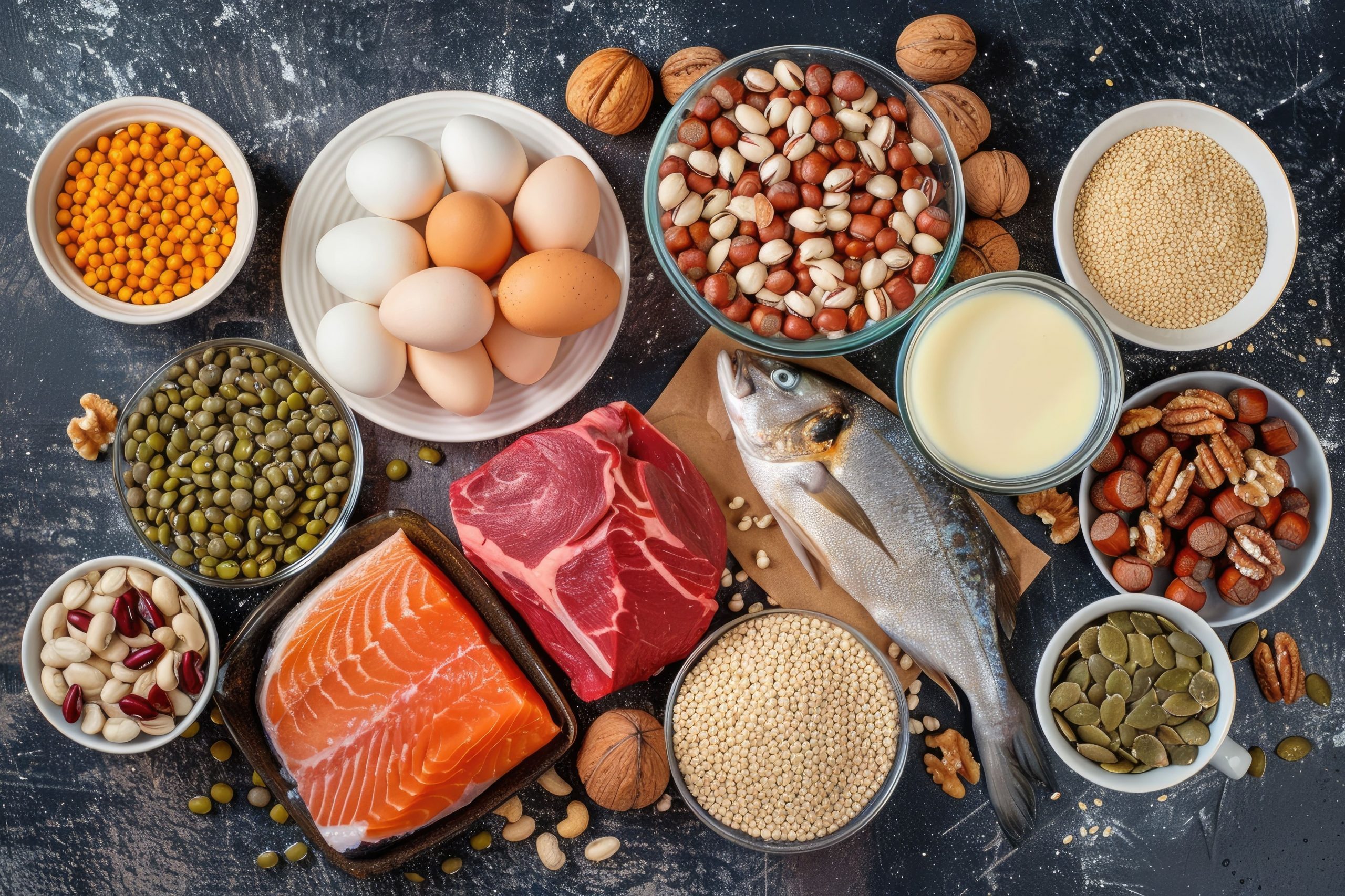 25 alimentos con proteínas para ganar masa muscular - Prot&Fit 25 alimentos con proteínas para ganar masa muscular - Prot&Fit