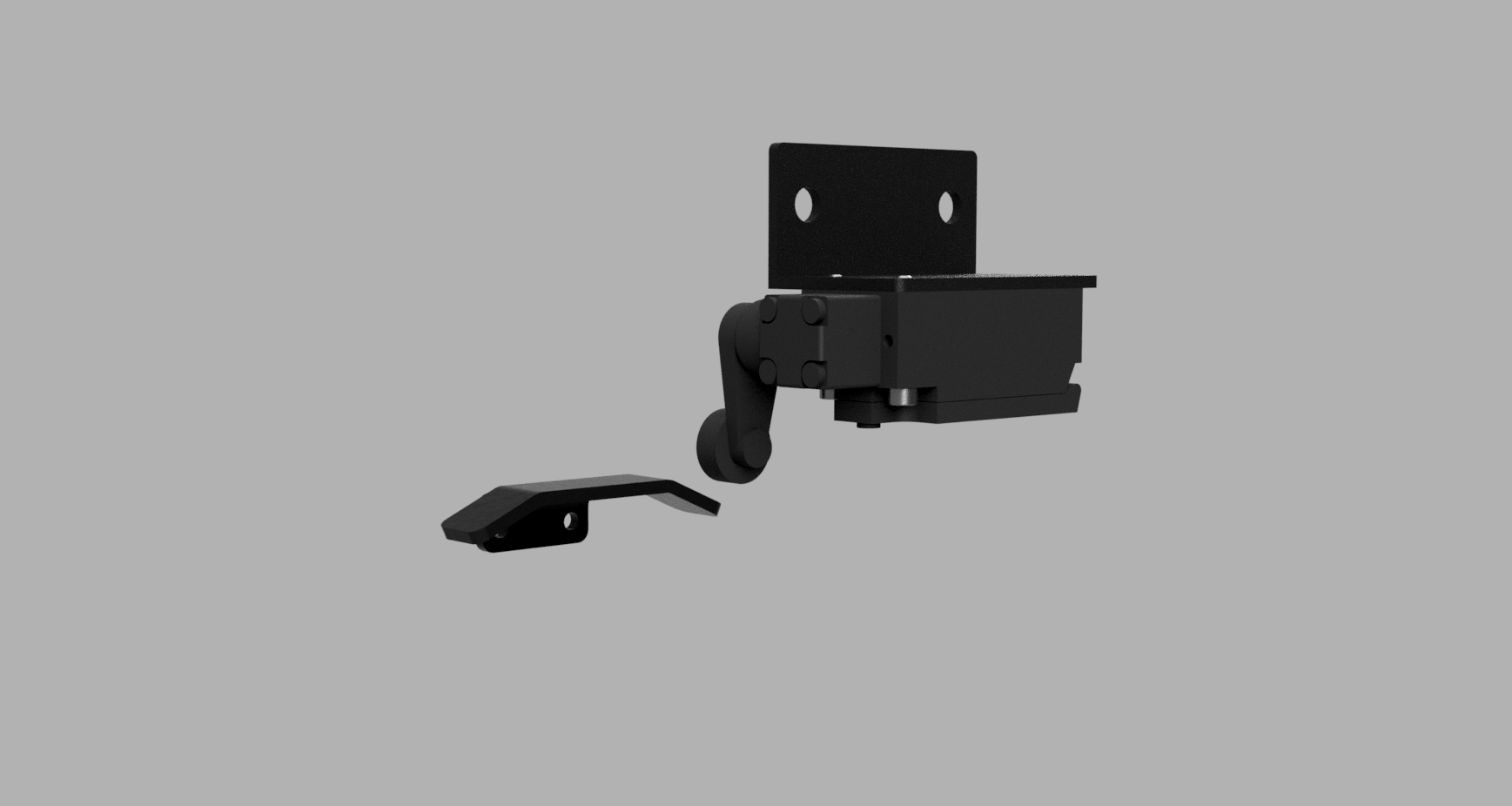 FlexRail limit switch with bracket and runner plate - PSRIG.com