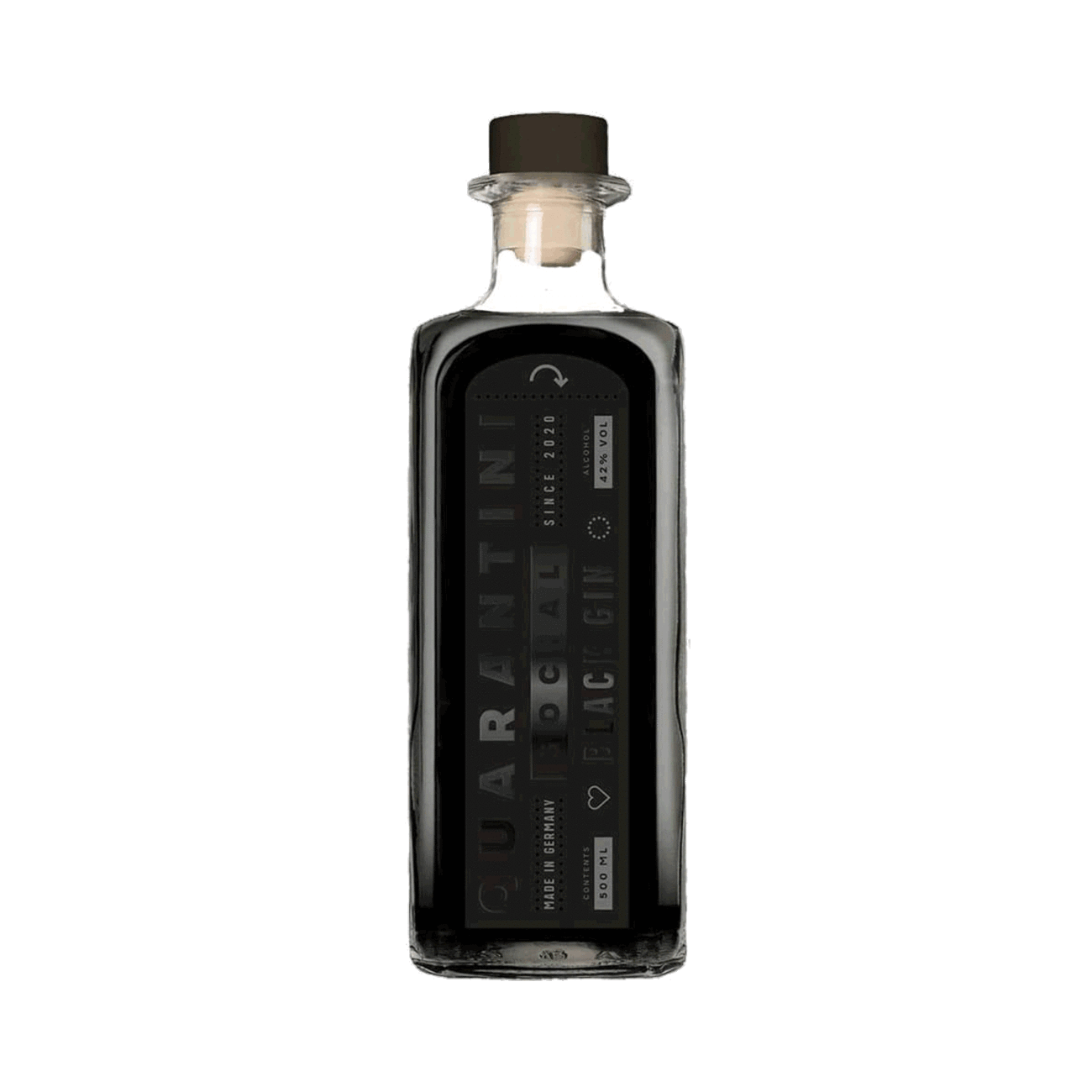 Få Quarantini Social Black Gin til kun 400,- inkl. levering | PureGin