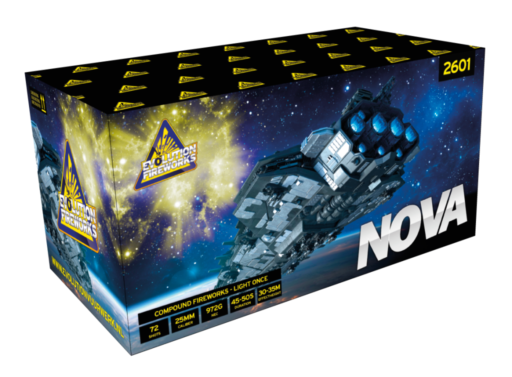 Nova - Pyromaster-Feuerwerk vom Pyrotechniker-Premium Feuerwerk
