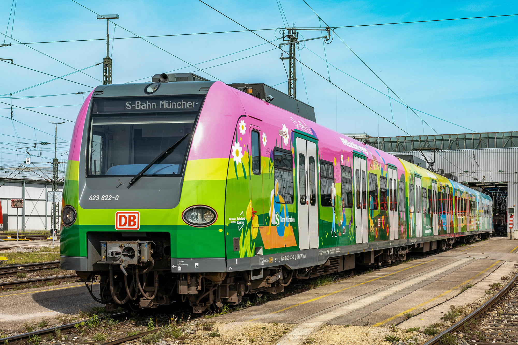 [design] S-Bahn München presents special ET423 for the State Garden ...