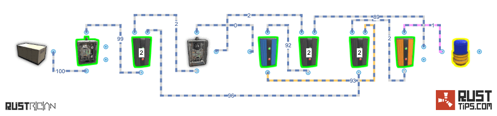 1-second Timer Loop Circuit with RAND switch - Rusttips | #1 Resource for Aim Training ...