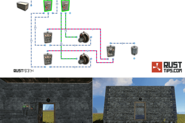 2-way Door Controller - Rusttips | Aim Trainer, Calculators, Guides & more
