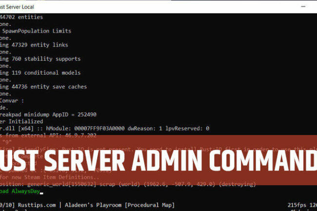 Useful Keybinds And Commands In Rust Rusttips Aim Trainer