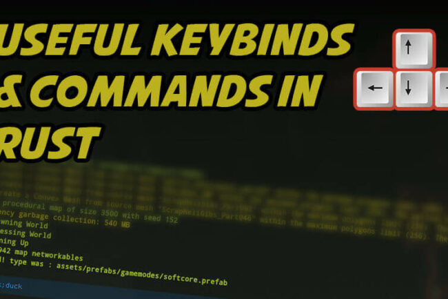 Useful Keybinds And Commands In Rust Rusttips Aim Trainer Calculators Guides And More