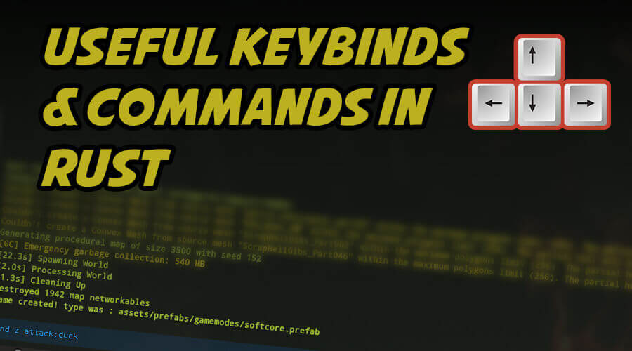 Useful Keybinds And Commands In Rust Rusttips Aim Trainer Calculators Guides And More