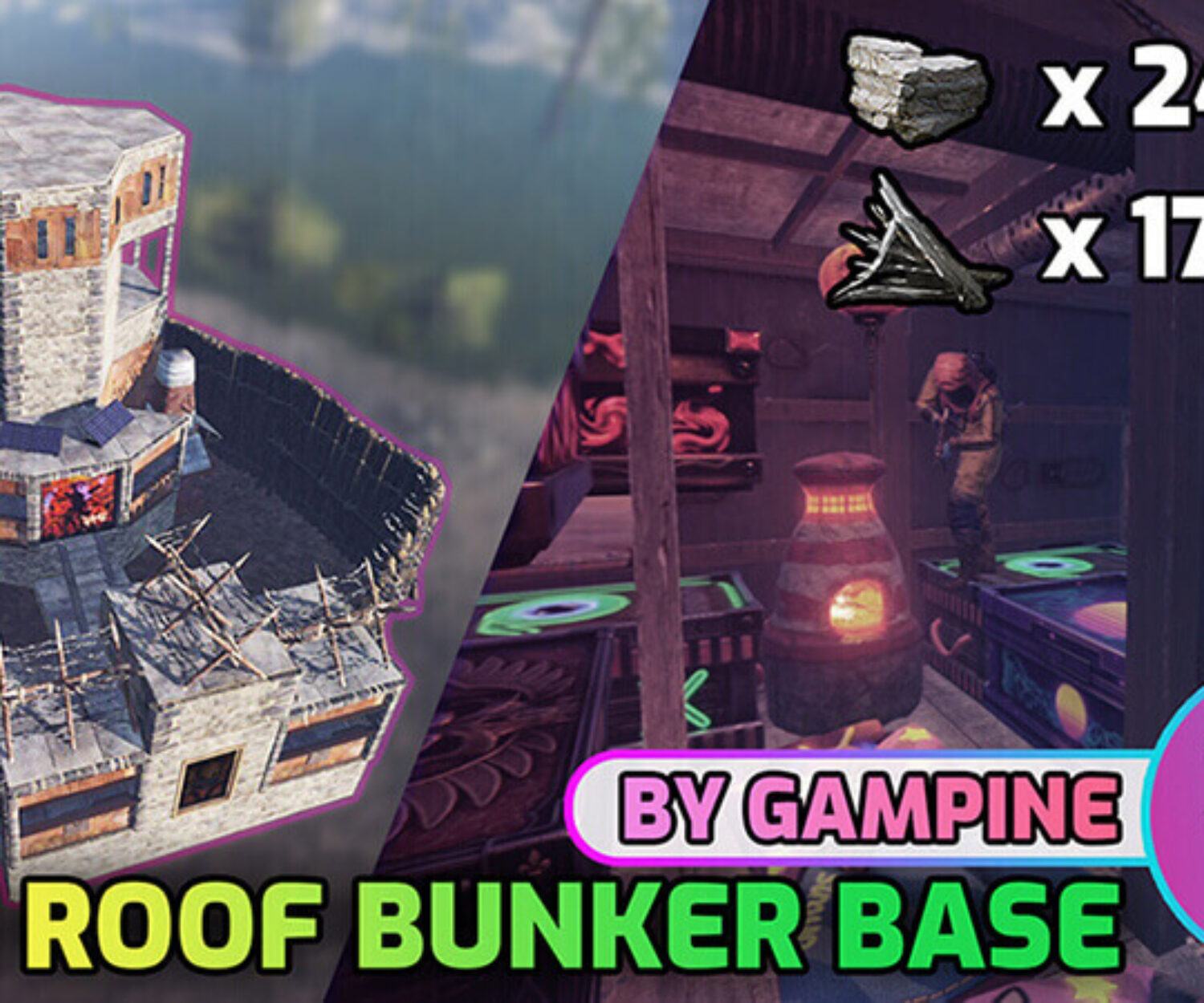 Rust Base Design - Rusttips | Aim Trainer, Calculators, Guides & more