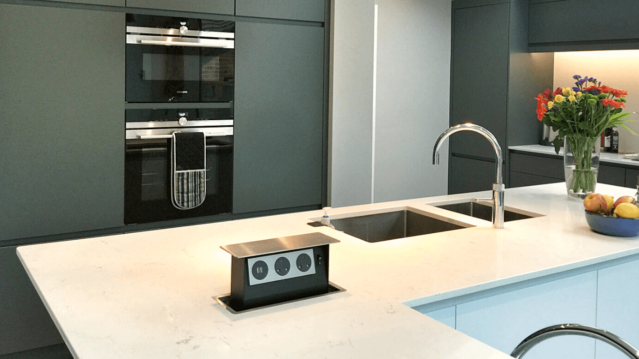 Redefine Your Kitchen With Pop Up Outlets Countertops - Salter Electric ...