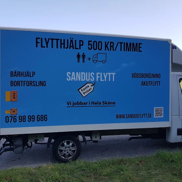 Flyttfirma i Skåne - flytthjälp i Lund & Malmö | Sandus Flytt