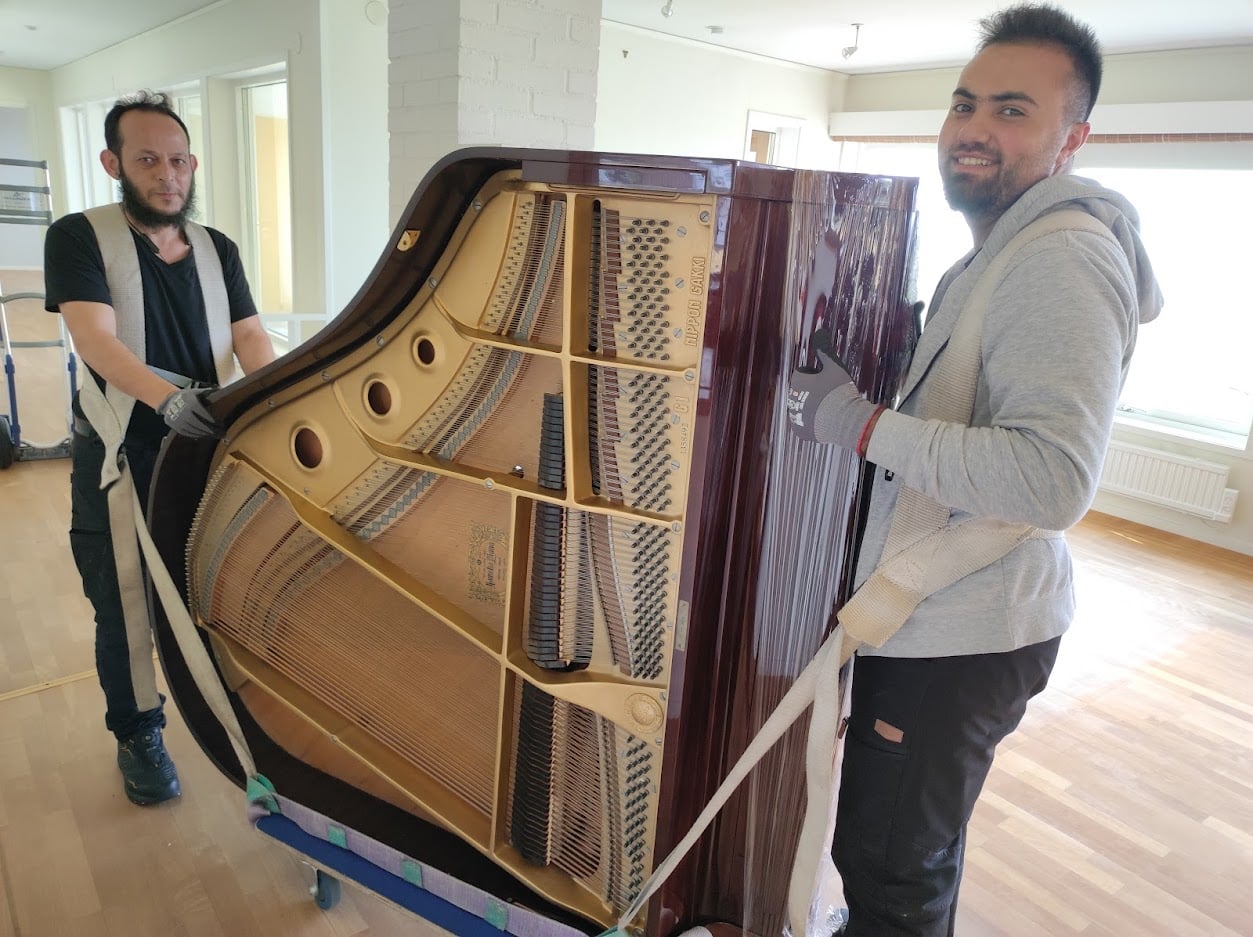 Piano flytt Malmö - Sandus Flytt