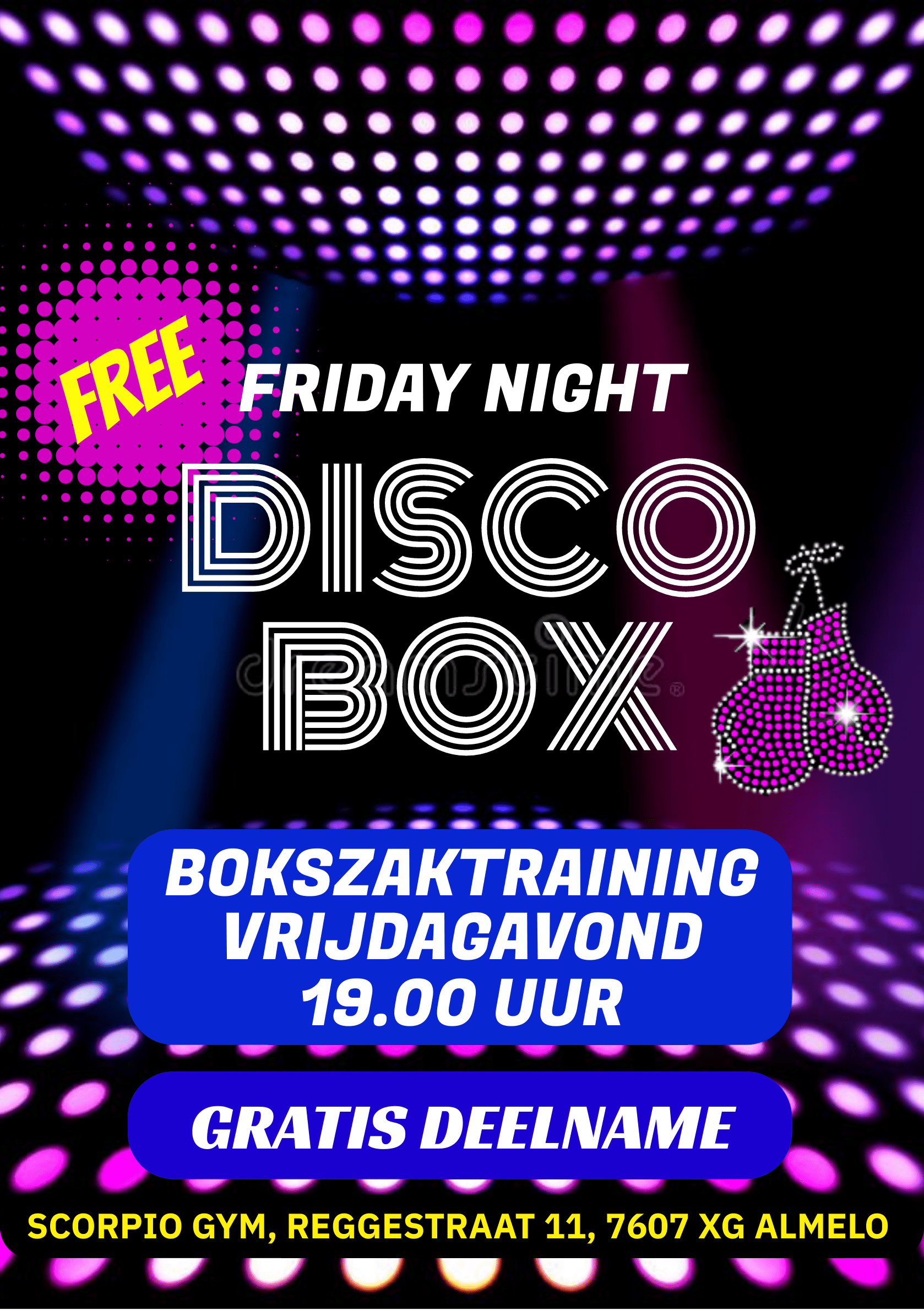 DISCO BOX - Scorpio Gym