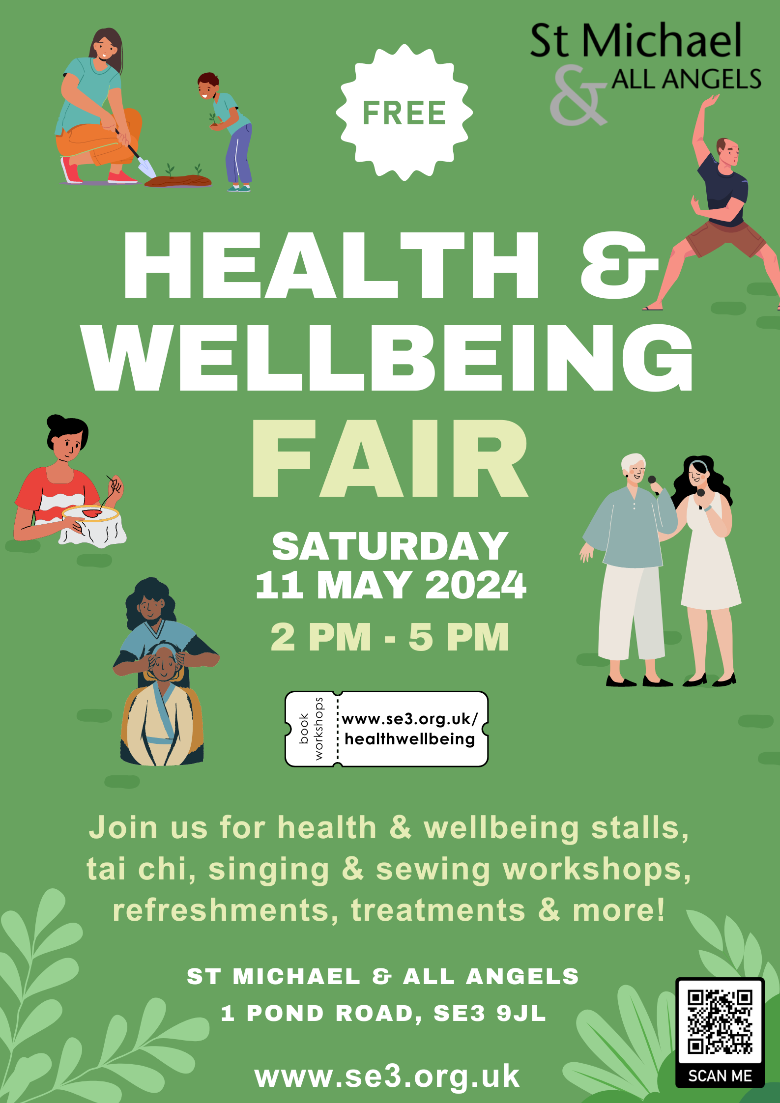 Health & Wellbeing Fair – St Michael and All Angels Blackheath