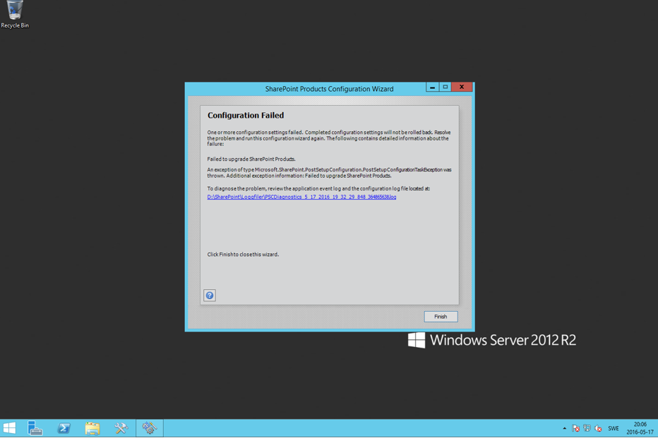 Content database is in compatibility range and upgrade is recommended – LISE RASMUSSEN