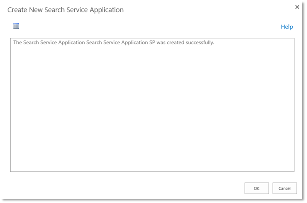 Search Service Application on server is not provisioned – LISE RASMUSSEN