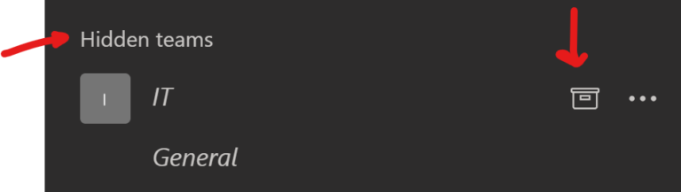 Delete or Archive a Team – LISE RASMUSSEN