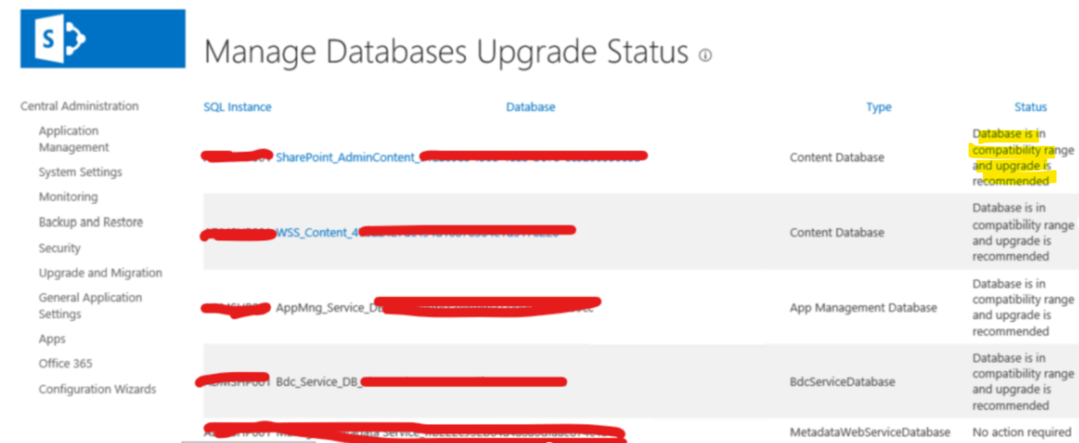 Upgraded database schema doesn’t match targetschema – LISE RASMUSSEN