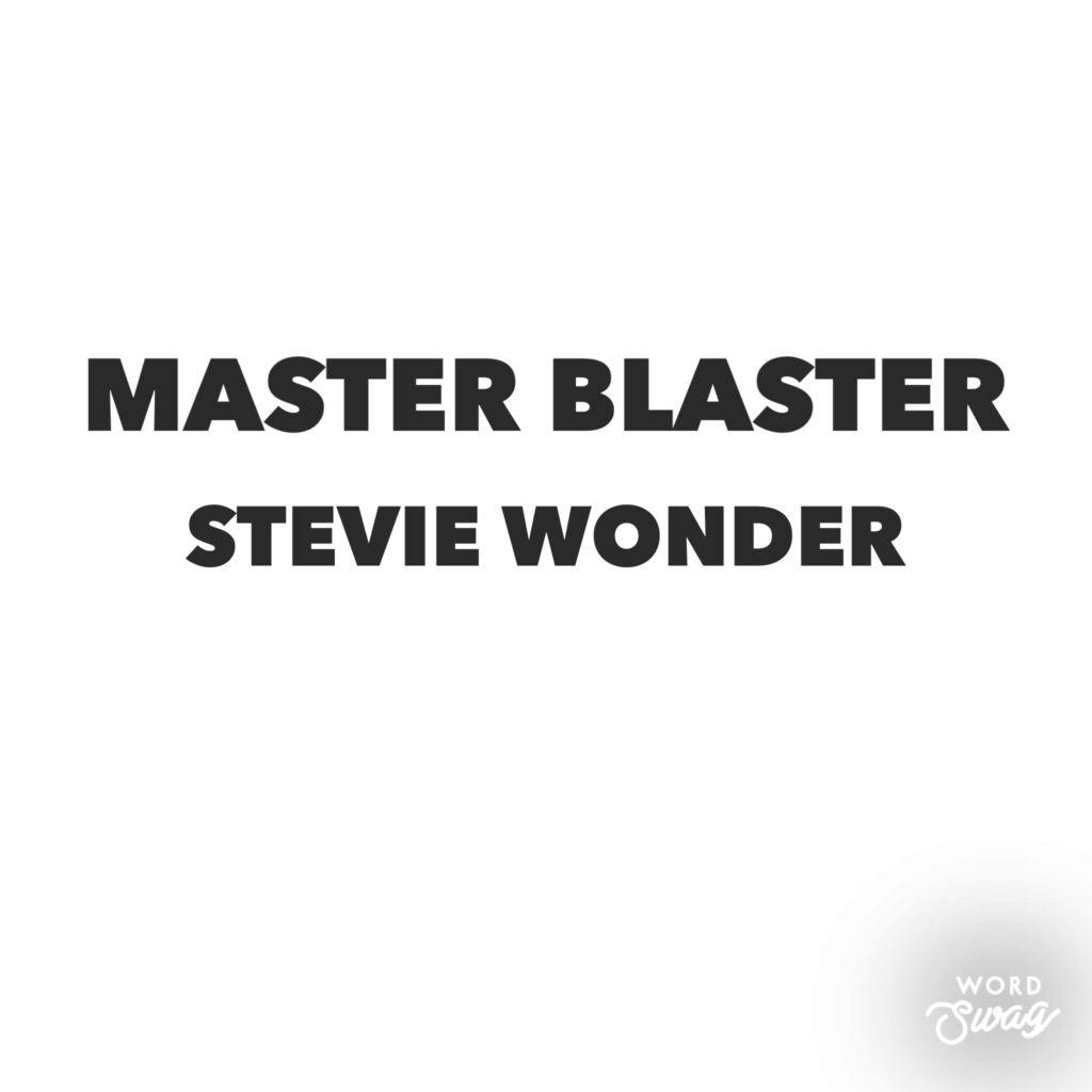 Master Blaster | Stevie Wonder (Bass Notation & TAB) – Andy Robertson