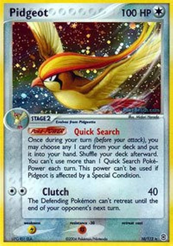 FL 10/112 - Pidgeot - Holo [EX FireRed & LeafGreen]