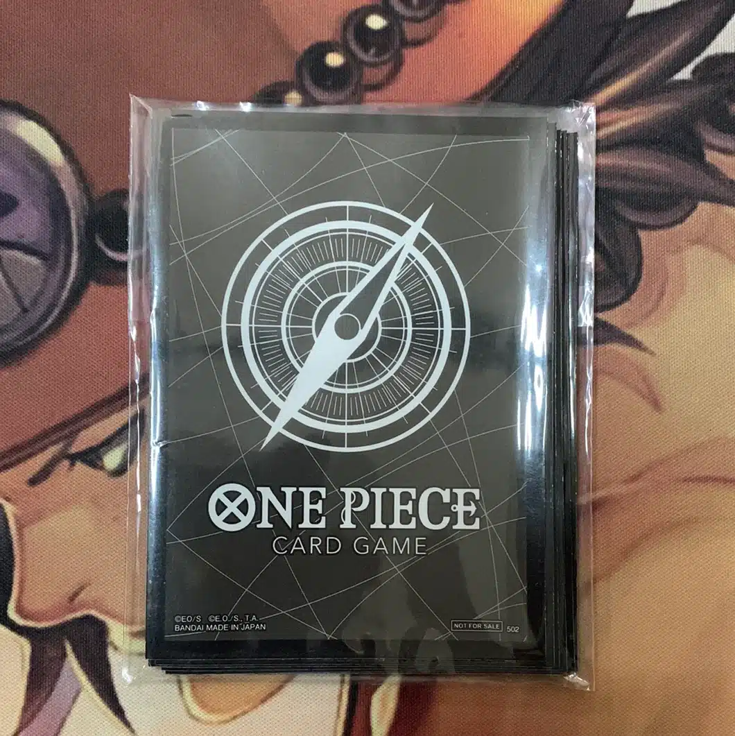 One Piece Card Game: Official Black DON!! Sleeves