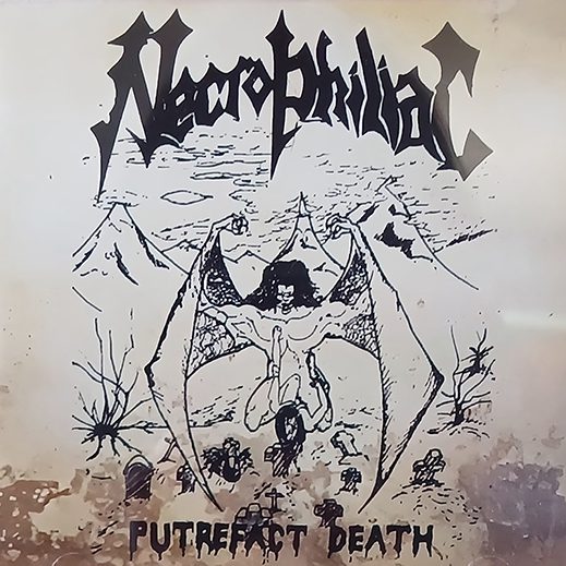 NECROPHILIAC - Putrefaction Death CD - Blood Harvest Records