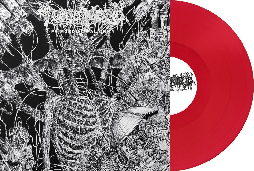 TOMB MOLD - Primordial Malignity LP (Red) - Blood Harvest Records