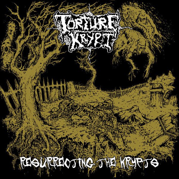 TORTURE KRYPT - Resurrecting The Krypts LP - Blood Harvest Records