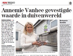 A&M Vanhee in local news paper – VANHEE PRODUCTS BV